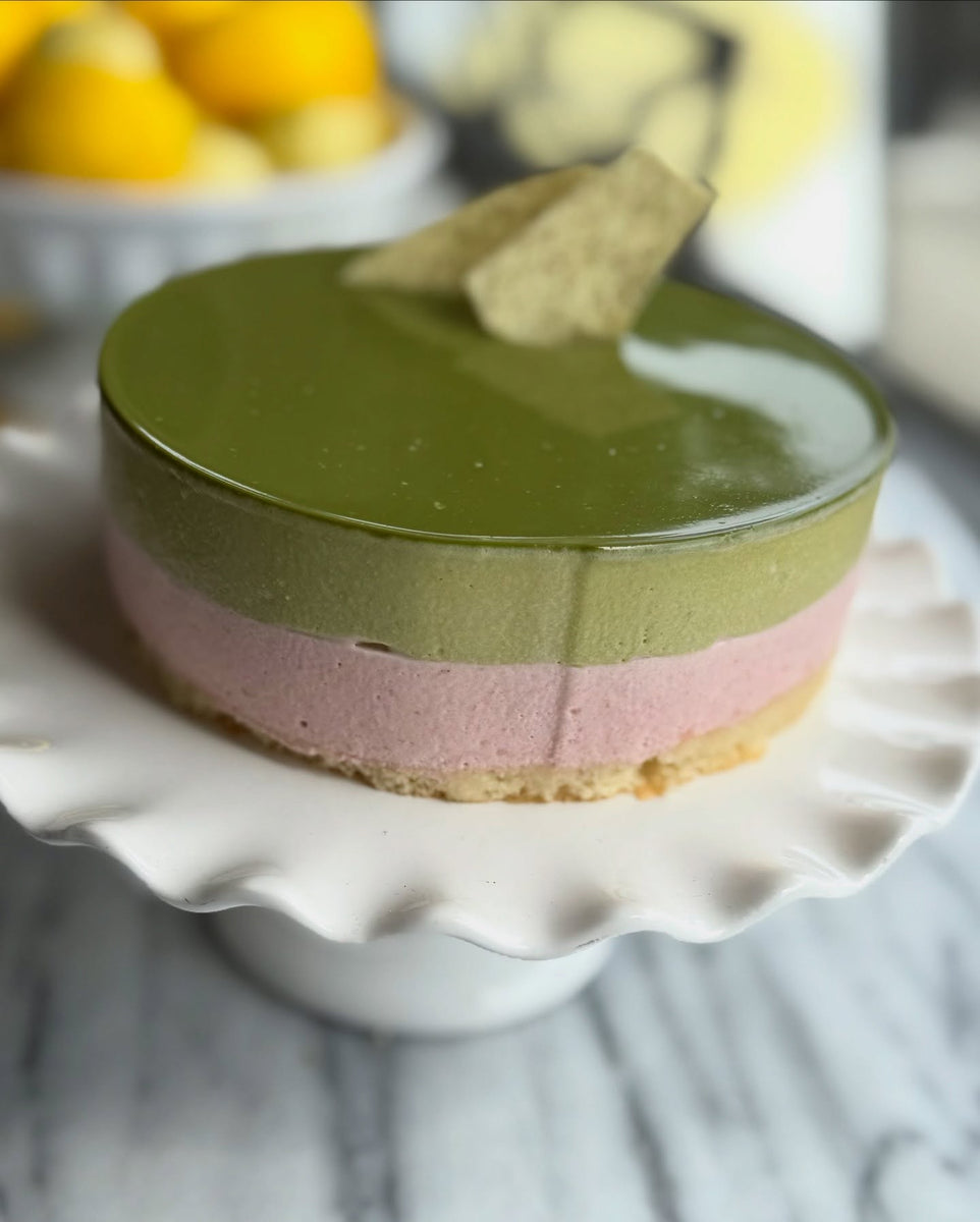Strawberry Matcha Mousse Cake – Lemonade Gluten Free Bakery