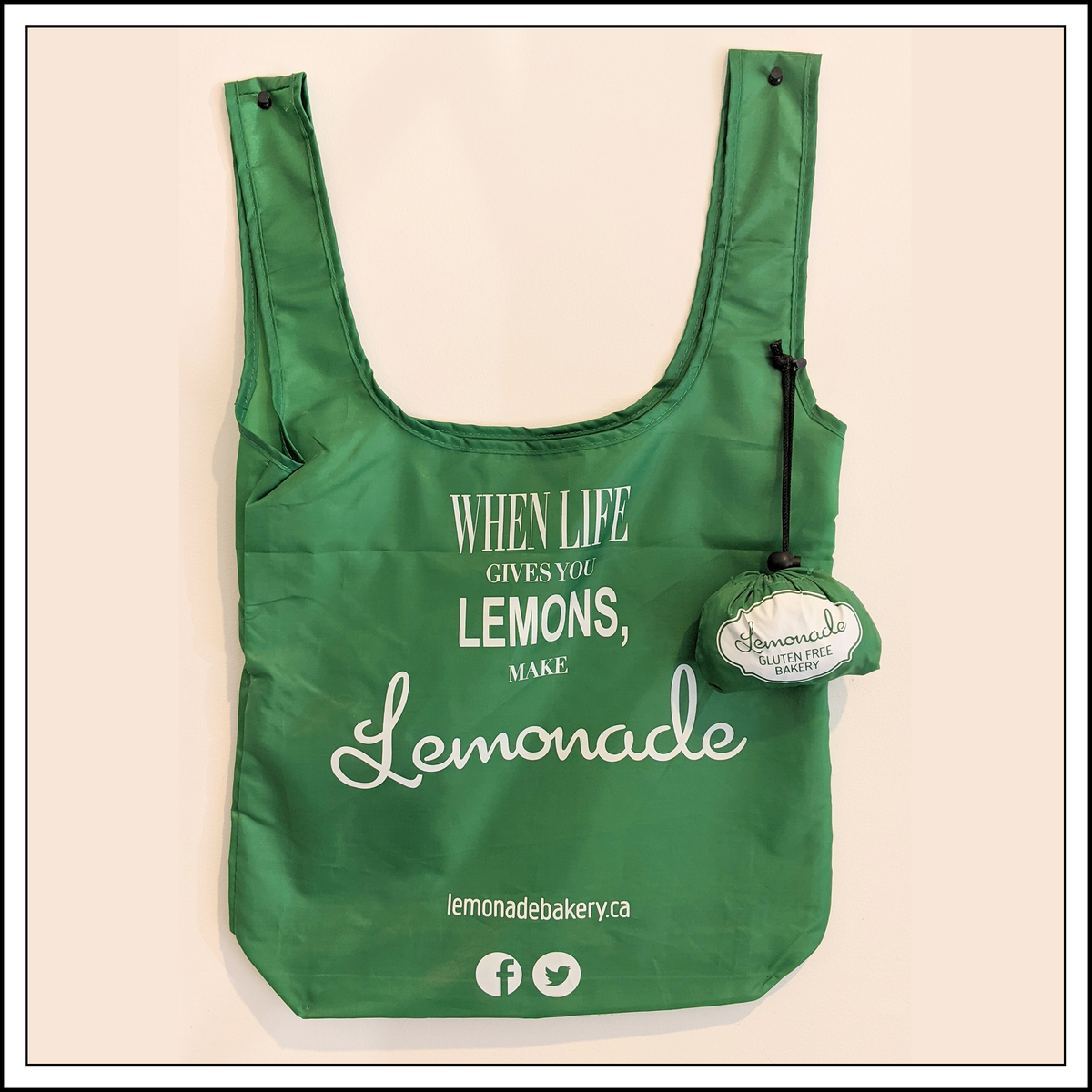 Reusable Grocery Bag – Lemonade Gluten Free Bakery